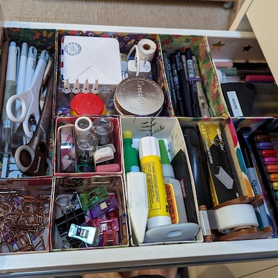 IKEA Alex Organizer Drawer Dividers Inserts DIY Printable Cardstock ...