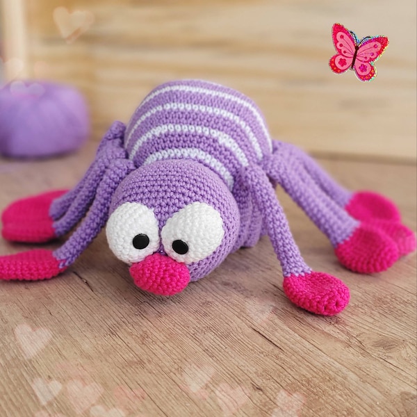 Little Spiders - Crochet Pattern - Etsy