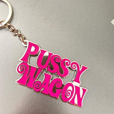 Pussy Wagon Keychain Kill Bill Movie Item Replica Keychain Quentin ...
