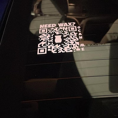 Design Your Own QR Code, Design Your Own Window Sticker, Custom Decal ...