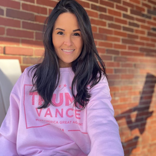 Second Amendment Sweatshirt for Women, Pink Firearm Back Design Sweater ...