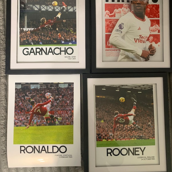 Football Poster, Football Digital Poster, Real Madrid Digital Poster ...