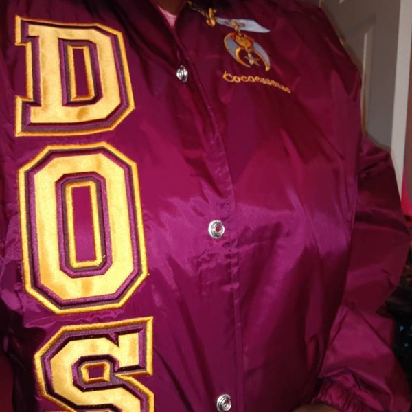 Order of the Golden Circle Cardigan, Eastern Star, OES, Cardigan ...