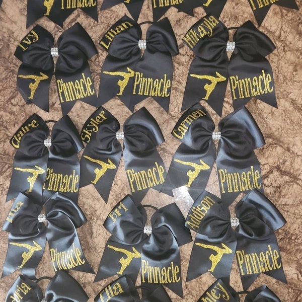 Custom Bow With Name / Personalized Bows - Etsy