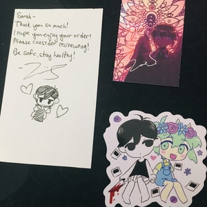 Omori Sunny Basil Vinyl Sticker | Etsy