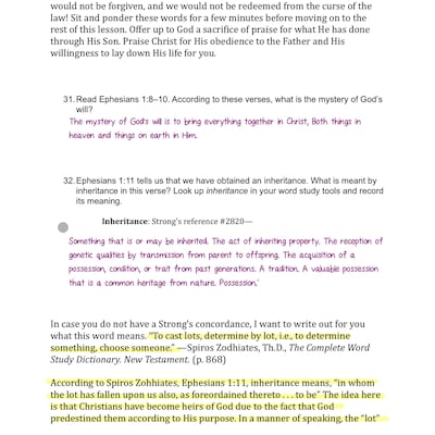 In-depth Bible Study in Psalm 119 Printable Bible Study Guide Digital ...