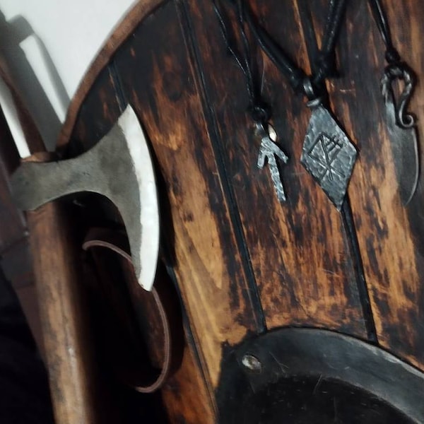 Forged Iron Neck Torc, Ravens Forged Torc, Odin Torc, Viking Torc ...