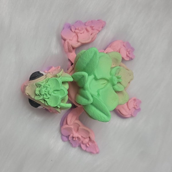 Orchid Turtle, Cinderwing3d, STL File for 3D Printing, STL Print Files ...