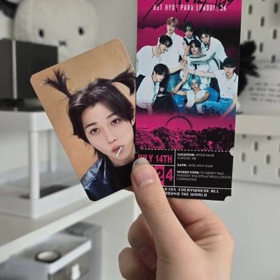 Stray Kids Ticket Souvenir BST Hye Park Festival Inspiration - Etsy