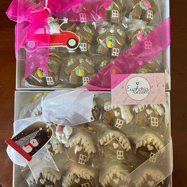 Matcha Pandan Mini Gingerbread Houses Limited Edition - Etsy