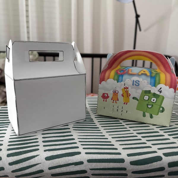 Rectangle Box Template, Rectangular Box, Shipping Box, Rectangle Gift ...