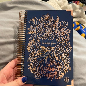 1 Binder, Full Color Binder, 3 Ring Binder, Cute Binder, Blue Crystal ...