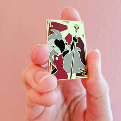 The Fool & the Magician the Owl House Inspired Tarot Card Pins - Etsy