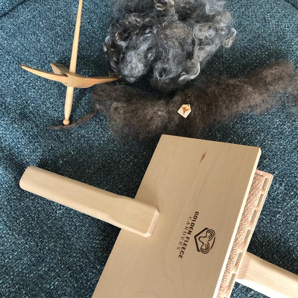 Fiber Blending Board, Wool Blending, Making Rolags, DIY Kit 108TPI ...