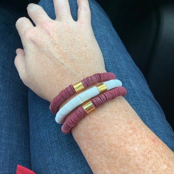 Elizabeth Stack - Blue and White Porcelain Floral Beads, 14k Gold ...