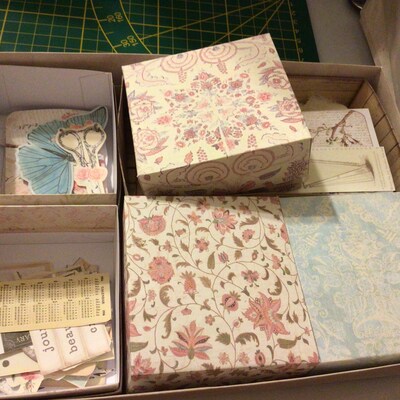 Mini Craft Storage Box, Gift Box, Junk Journal, Small, Craft Kit, DIY ...