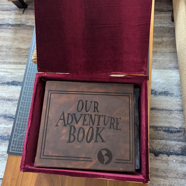 My Adventure Book SVG, Our Adventure Book SVG, up SVG, Adventure Photo ...