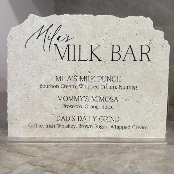 Daylight Marble and Acrylic Table Numbers | Wedding Signs | Event Signs ...