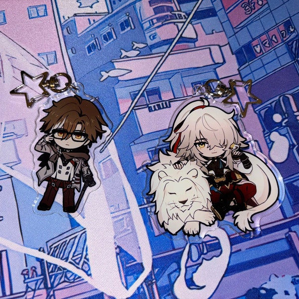 HONKAI STAR RAIL - Set 5 - Natasha / Welt / Himeko / Herta - Chibi ...