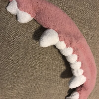 Plush Fursuit Jaw Set, Teeth With Gums Tutorial and Practice Pattern ...