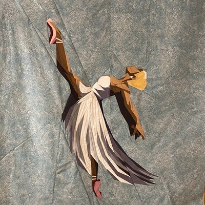 PDF Foundation Paper Piece Pattern: Prima Ballerina Quilt Pattern ...