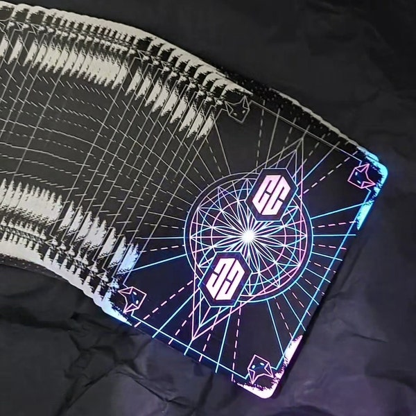 Chris Cards ® V1 Playing Cards - Cardistry, Magic Cards With the Glow ...