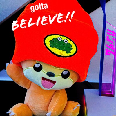 Parappa the Rapper Cosplay Beanie Video Game Inspired Knit - Etsy