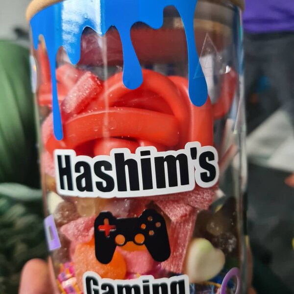 GAMER COLD CUP / Personalised / Boys Drinks / Teen Gift / Glow in the ...