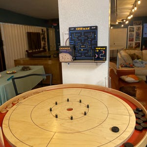 Ms Crib-man Arcade Cribbage Board - Etsy