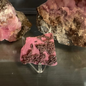 Display Specimen of Red Ferroan Dolomite Crystals With | Etsy