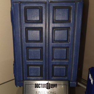 Doctor Who River Song Diary Prop Replica PANDORAS BOX | Etsy