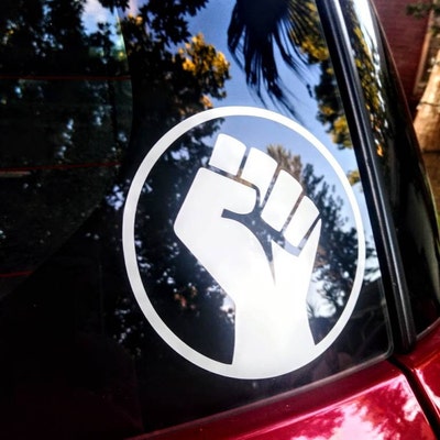Black Lives Matter Decal, Black Power Sticker, Equality, Stop Racism ...