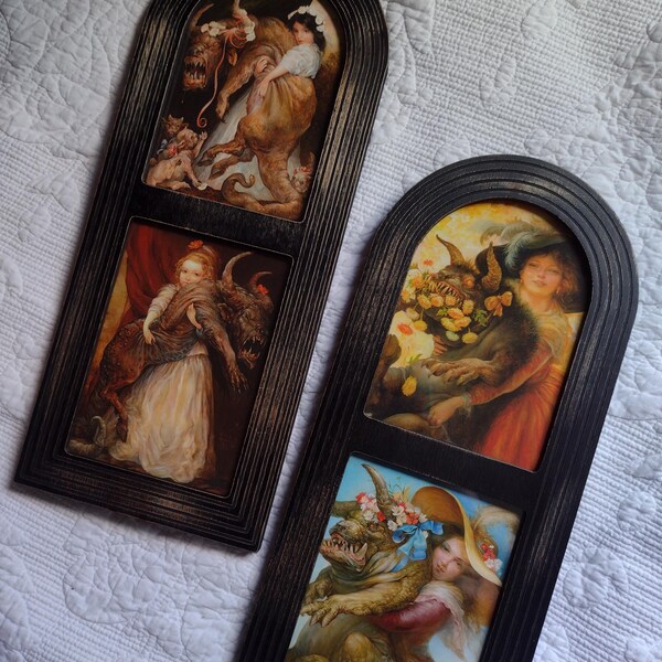 Chickadees (print) Bird ,beard, Horns, Faun, Satyr, Nature, Birdwatcher ...