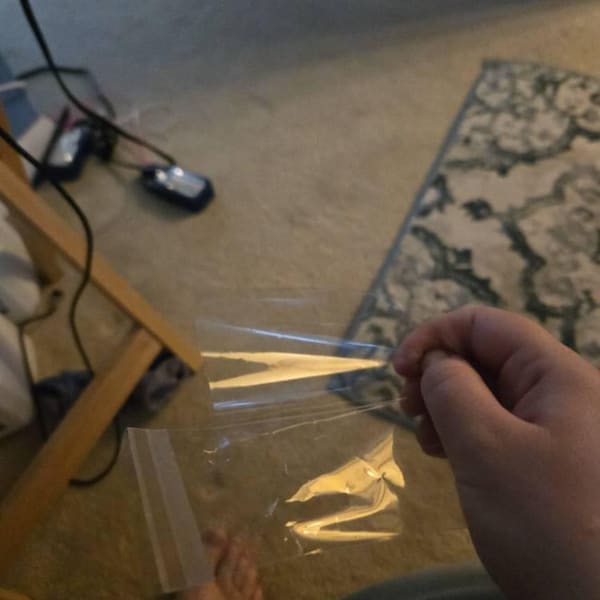 100 Clear Poly Cello Bag 3x8 Inch Self Sealable OPP Product Bag Acid ...
