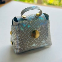 Mini Leather Bag Pattern Mini Leather Pouch, Leather Bag Pattern, Small ...