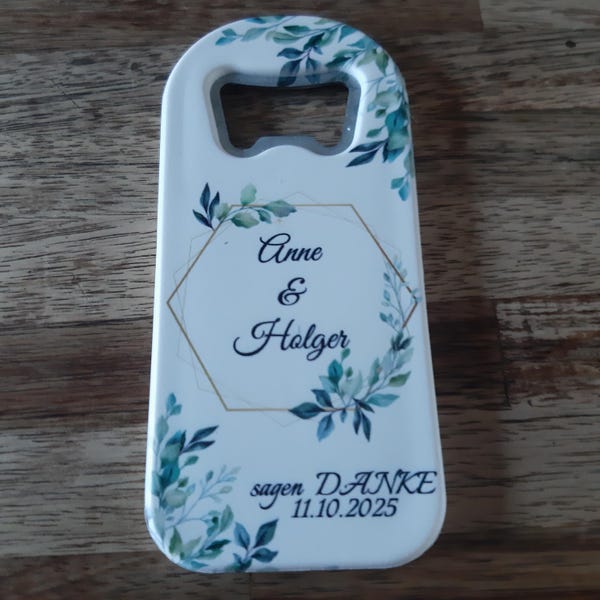 Bottle Opener Wedding Favor | Personalized Wedding Bottle Openers ...