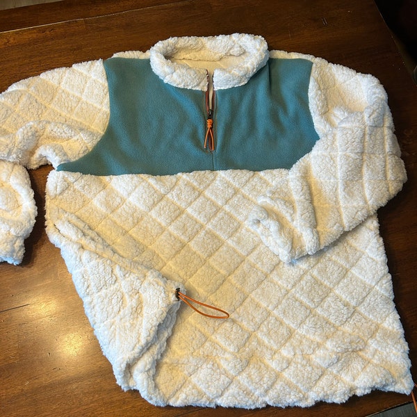 Sara Quarter-zip Pullover PDF Sewing Pattern and Tutorial, Sizes 0-24 ...