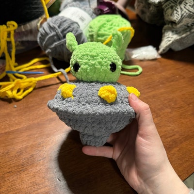 Weebee the Space Invader No Sew Crochet Pattern - Etsy Australia