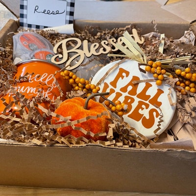 HELLO FALL Gift Box - Etsy