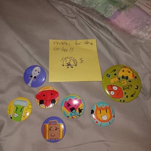 BFDI X II 2024 PIN Set - Etsy