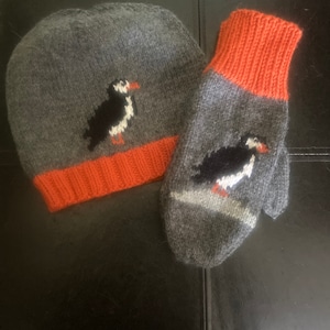 Newfoundland Puffin Socks | Etsy
