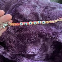 Custom Letter Keychain - Etsy