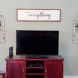 Family is Everything Sign Family is Everything Wall Art Family is ...