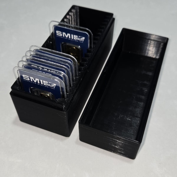 3DP Black Storage Box Holds 10x Pamp Precious Metal Assay Cards - Etsy