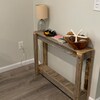 Natural A-frame Wrap Around Coffee Table - Etsy
