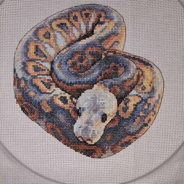 Ball Python Mom Cross Stitch Pdf Pattern - Etsy