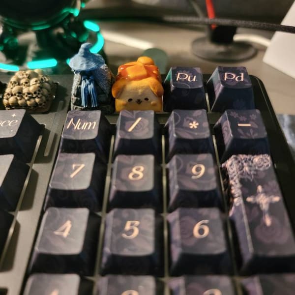 Bread Shiba- Artisan Key Cap - Kawaii Keycaps - Etsy