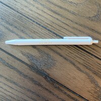 Custom Personalized Clear Stick Pens With Matching Trim & Imprint ...