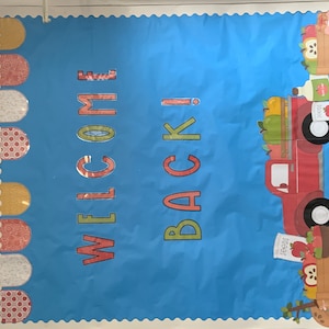 Fireworks July 4th Patriotic Bulletin Board Summer Bulletin - Etsy