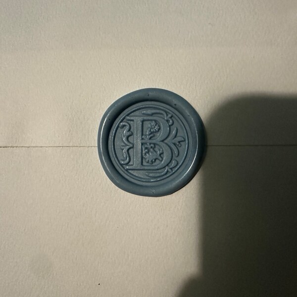 Coustom Self Adhesive Wax Seal, Letter Wax Seal Stickers, Wedding ...